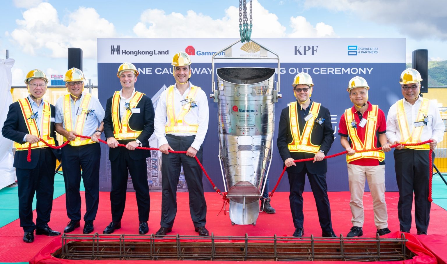 One Causeway Bay - Harbour View Office Topping Out Ceremony